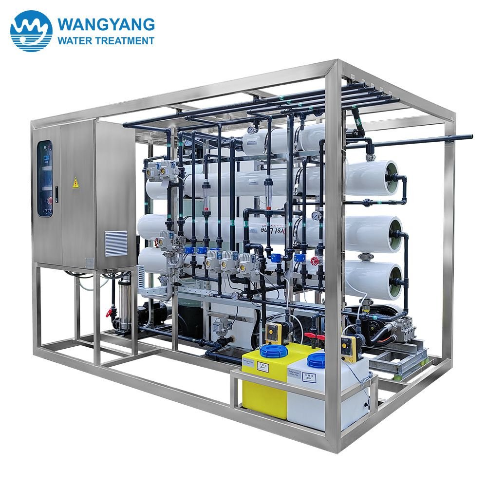 30TPD Marine Two-stage RO Membrane Seawater Desalination Device WY-FSHB ...